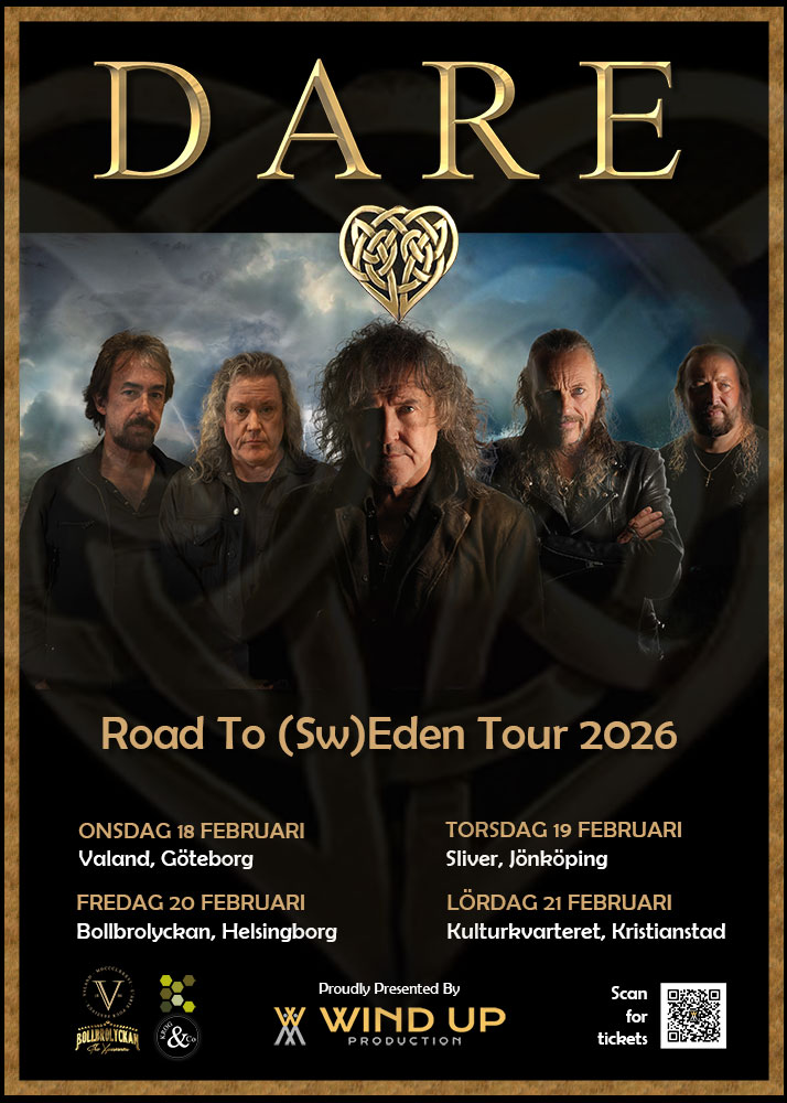Dare – Road to (Sw)Eden Tour 2026 | Wind Up Production